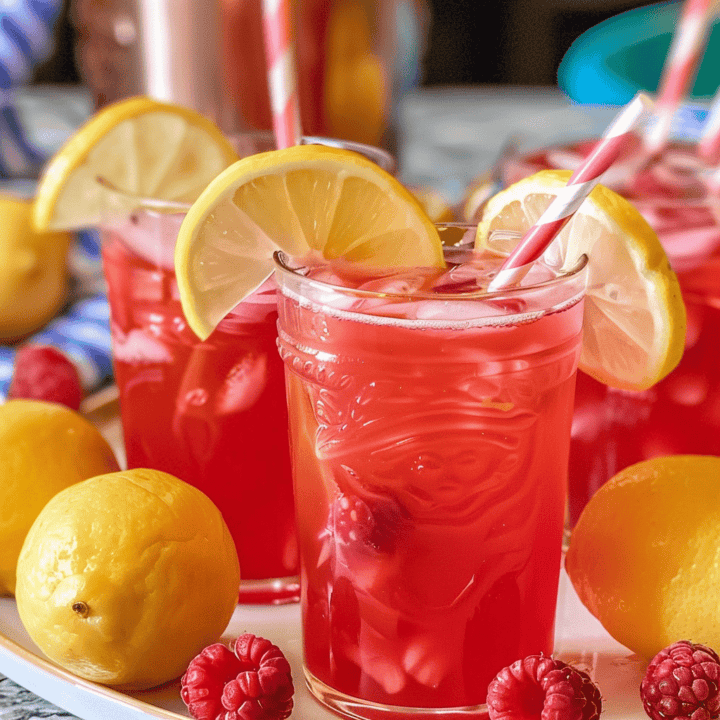 Easy Raspberry Lemonade Recipe - avarecipes.com