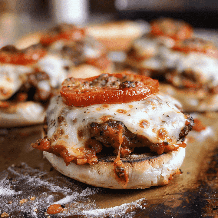 Pizza Burgers Recipe - avarecipes.com