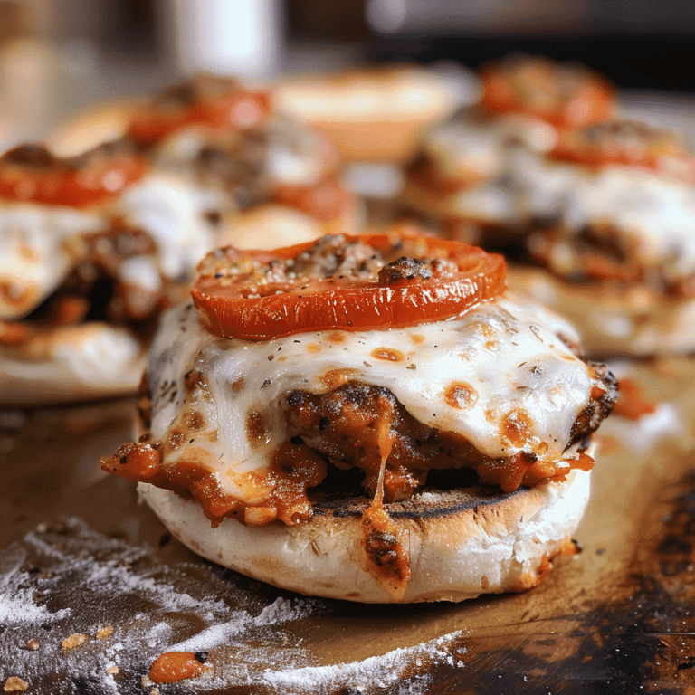 Pizza Burgers Recipe - avarecipes.com