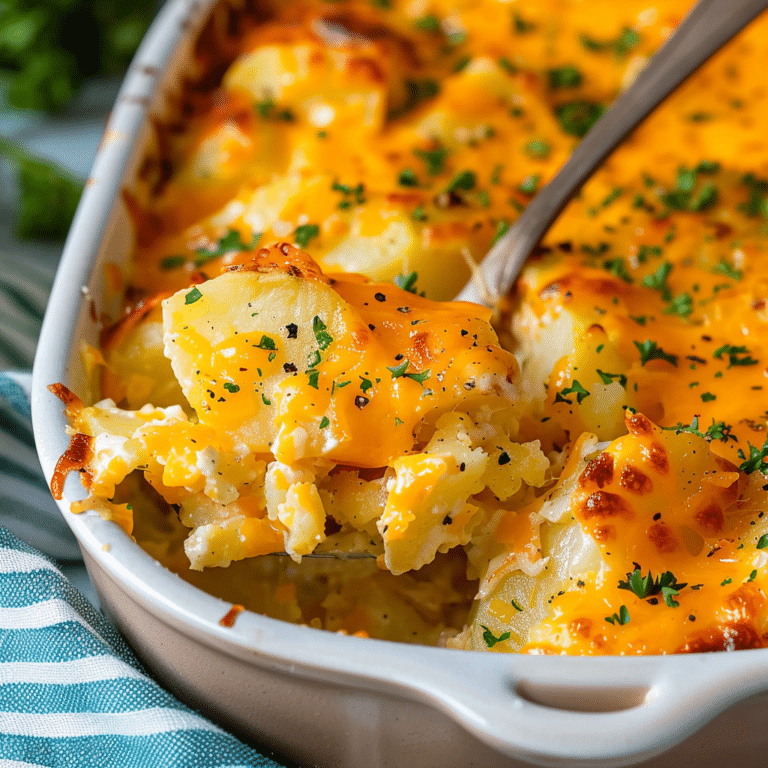 Easy Cheesy Potatoes Recipe - avarecipes.com