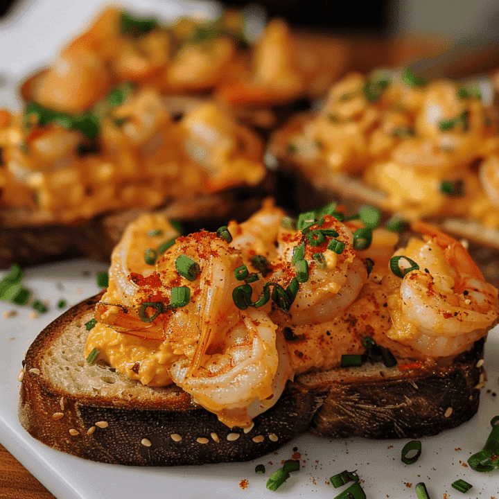 Baked Shrimp Toast Recipe - avarecipes.com