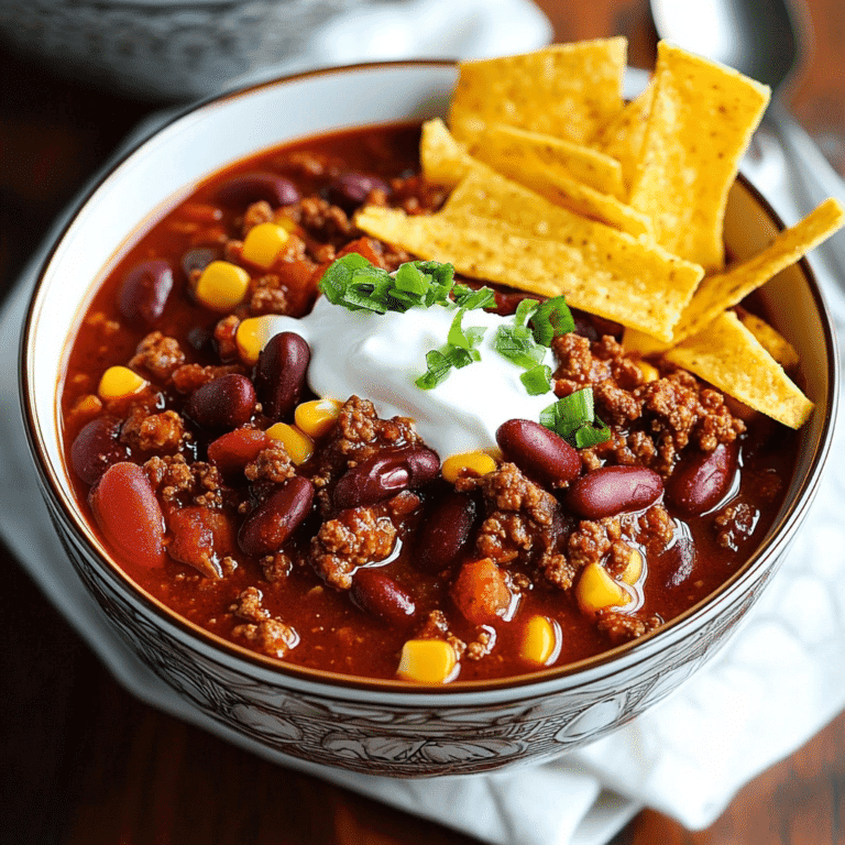 How To Make Homemade Chili Recipe - avarecipes.com