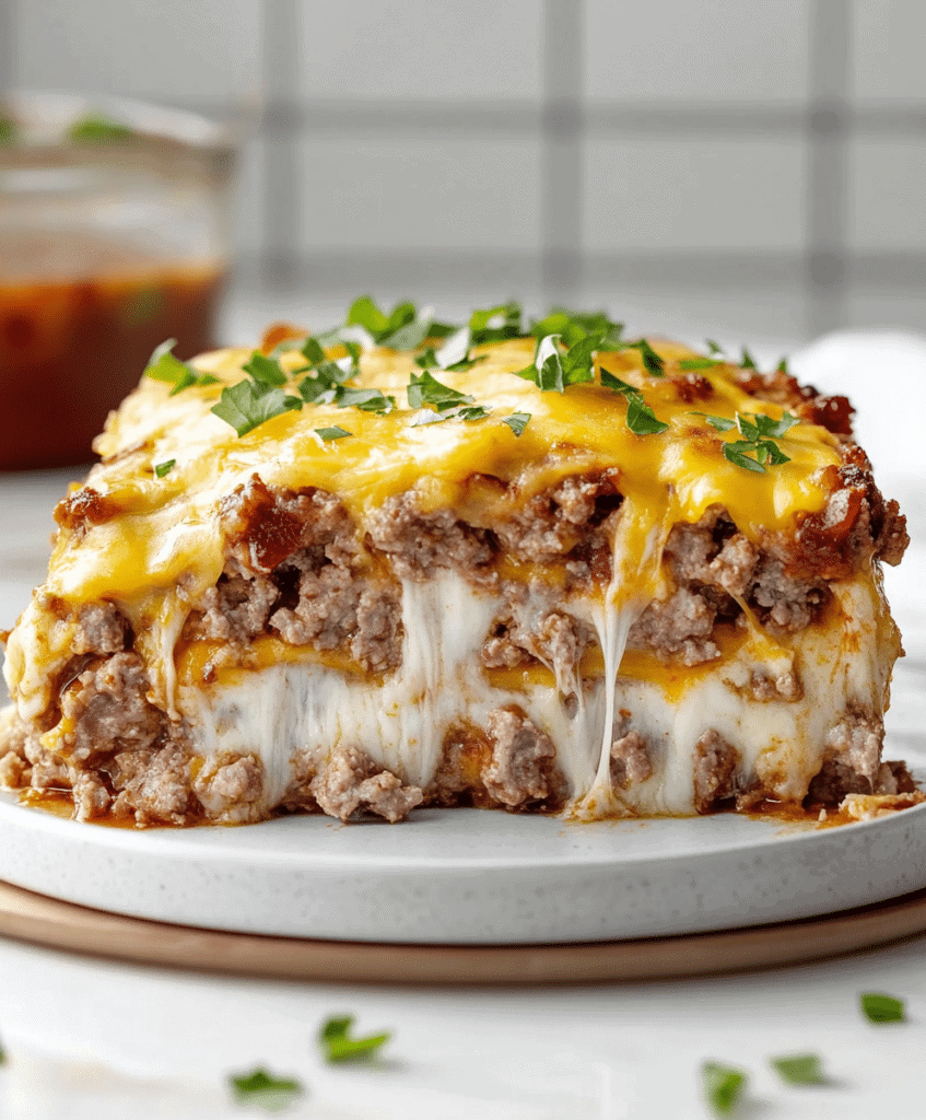 Cheesy Loaded Meatloaf Casserole Recipe - avarecipes.com