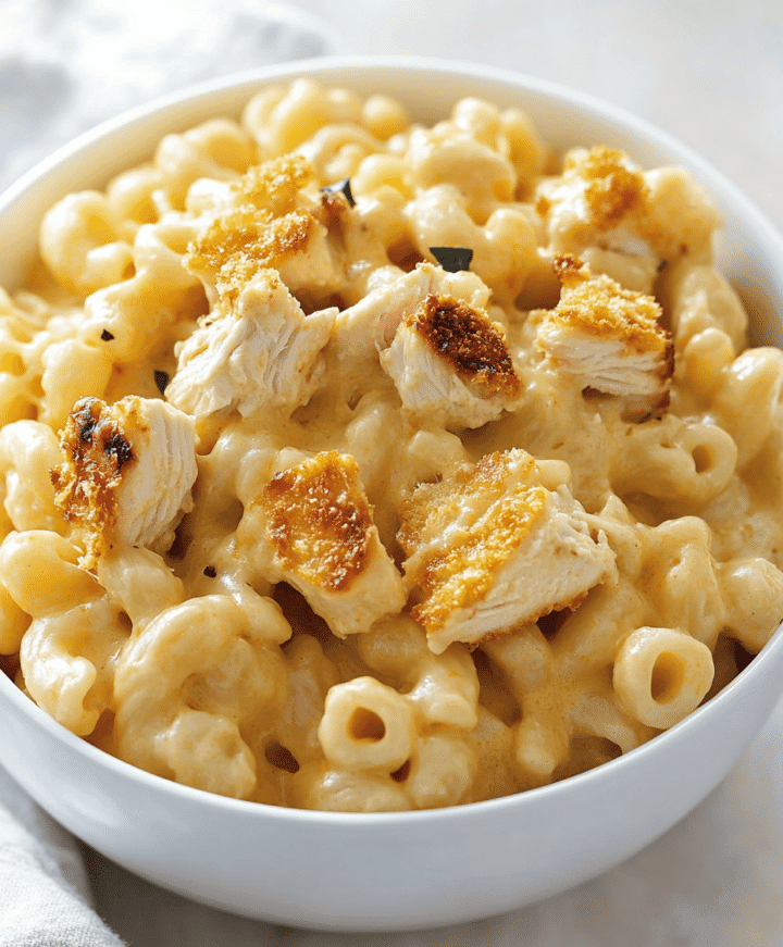 Chicken Mac And Cheese Recipe - avarecipes.com