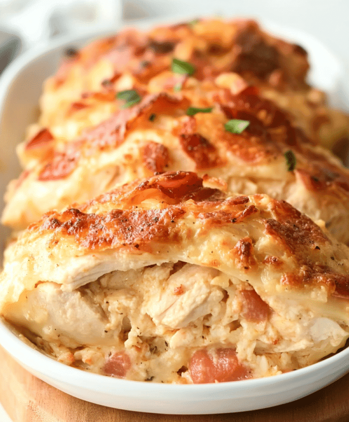 Copycat Costco Chicken Bake Recipe - avarecipes.com