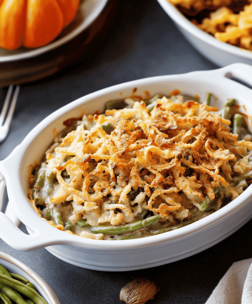 Easy Thanksgiving Green Bean Casserole Recipe - avarecipes.com