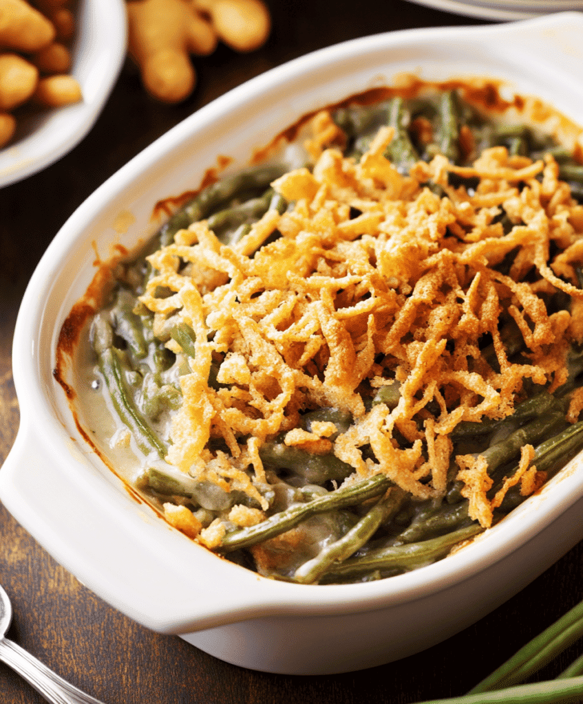 Easy Thanksgiving Green Bean Casserole Recipe - avarecipes.com