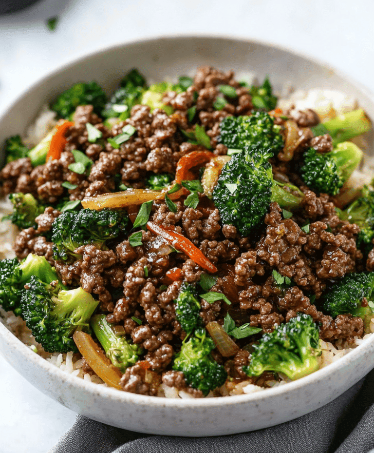 Ground Beef And Broccoli Recipe - avarecipes.com