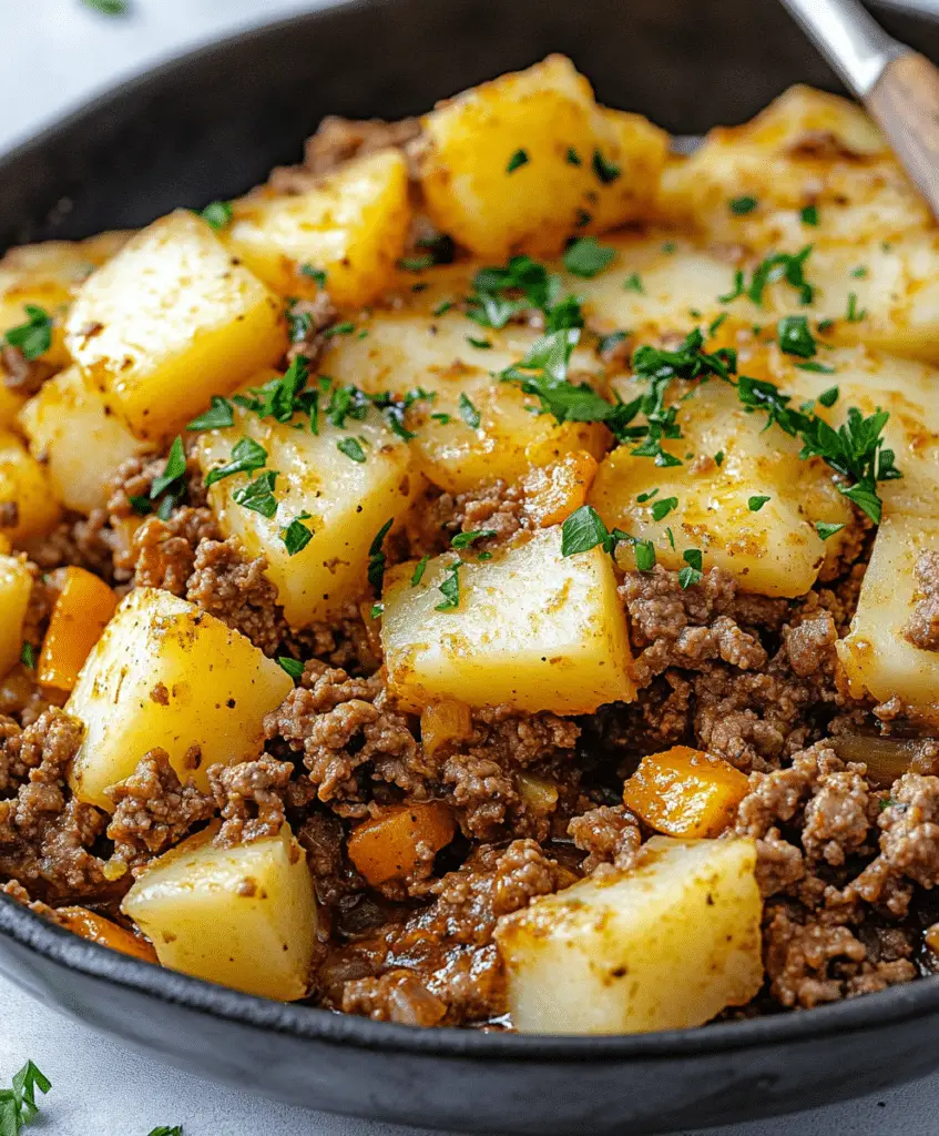 Ground Beef And Potatoes Recipe - avarecipes.com