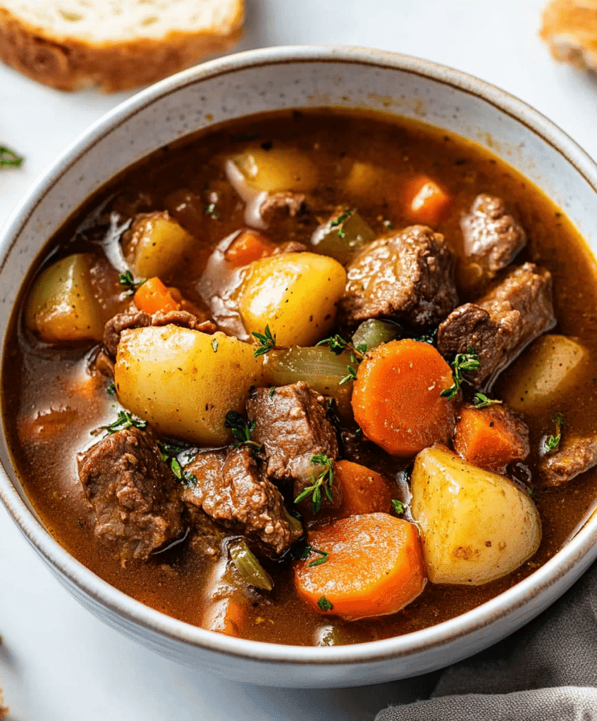 Old Fashioned Beef Stew Recipe - avarecipes.com
