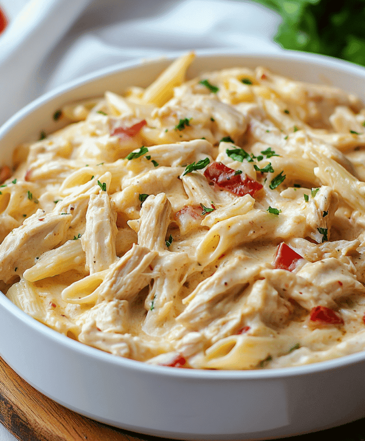 Cheesy Chicken Pasta Recipe Recipe - avarecipes.com