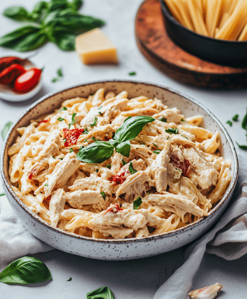 Cheesy Chicken Pasta Recipe Recipe - avarecipes.com