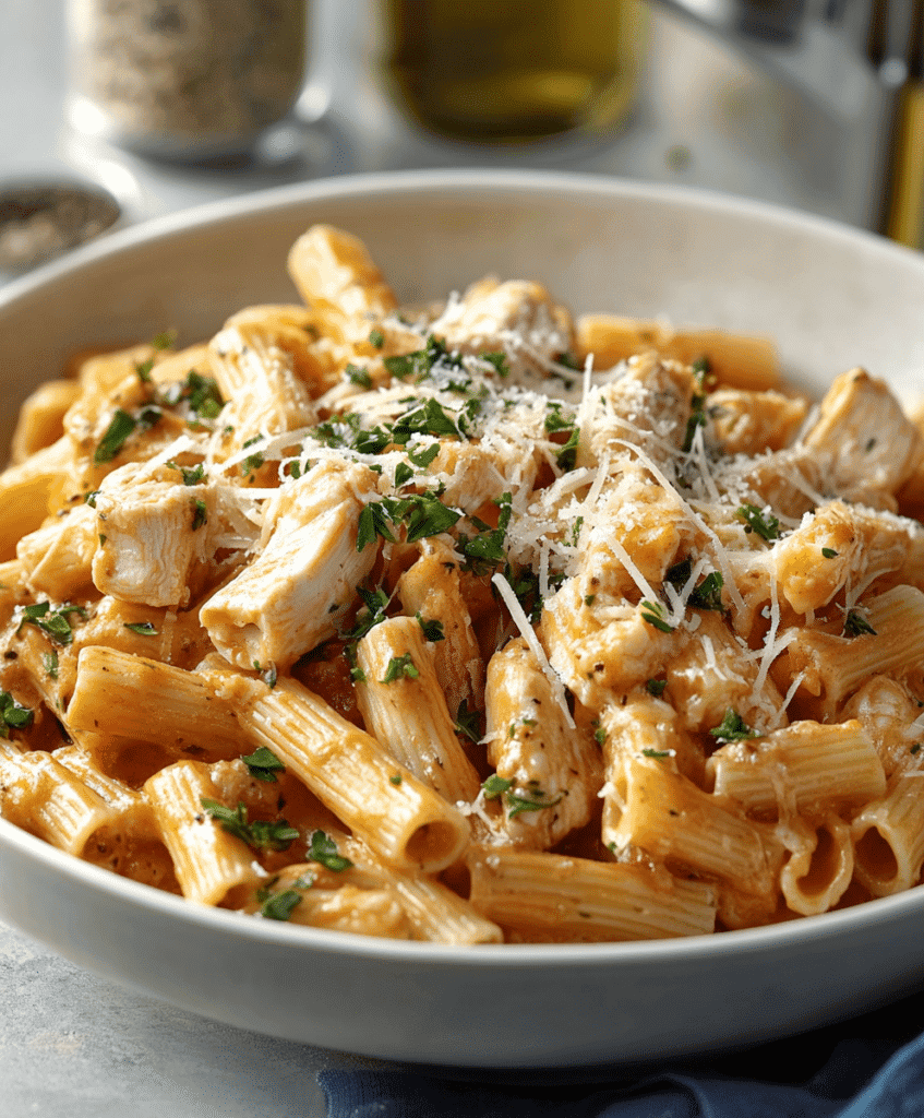 Chicken Boursin Cheese Pasta Recipe - avarecipes.com