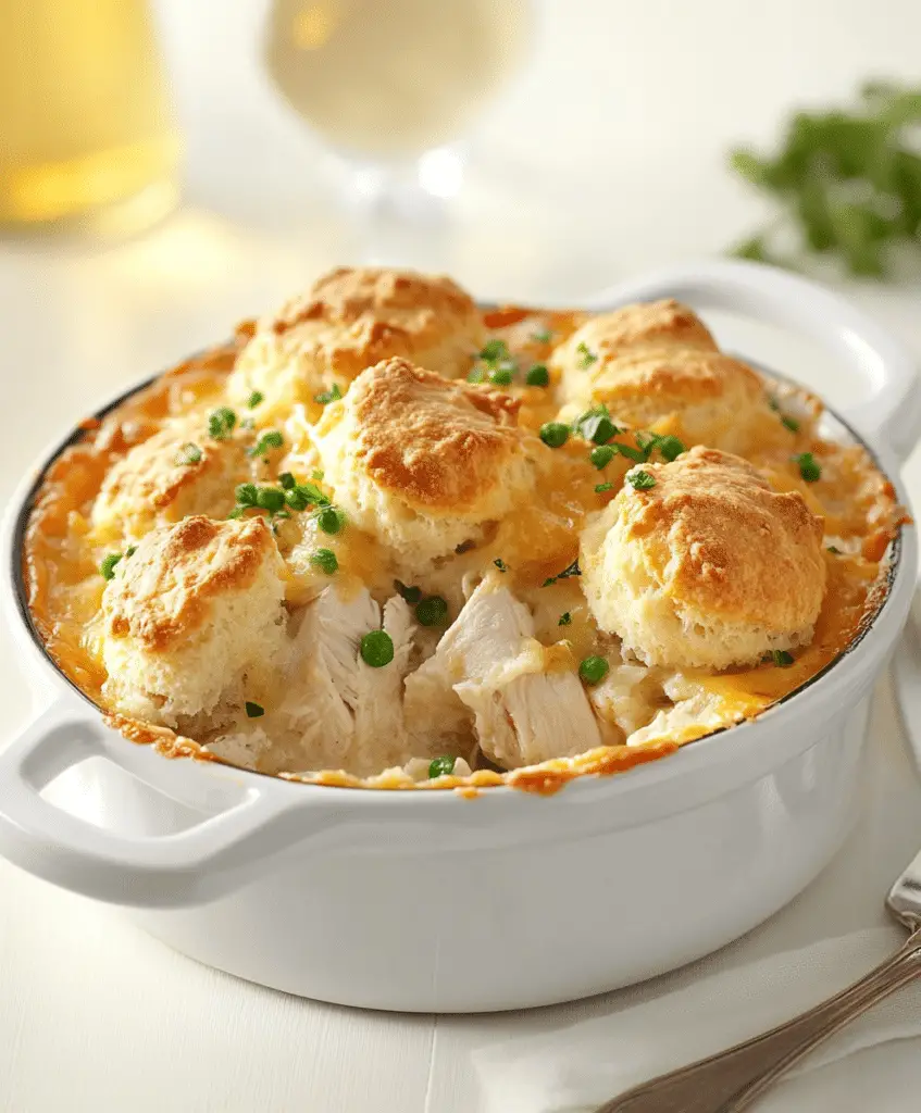 Chicken Cobbler With Red Lobster Biscuit Mix Recipe - avarecipes.com