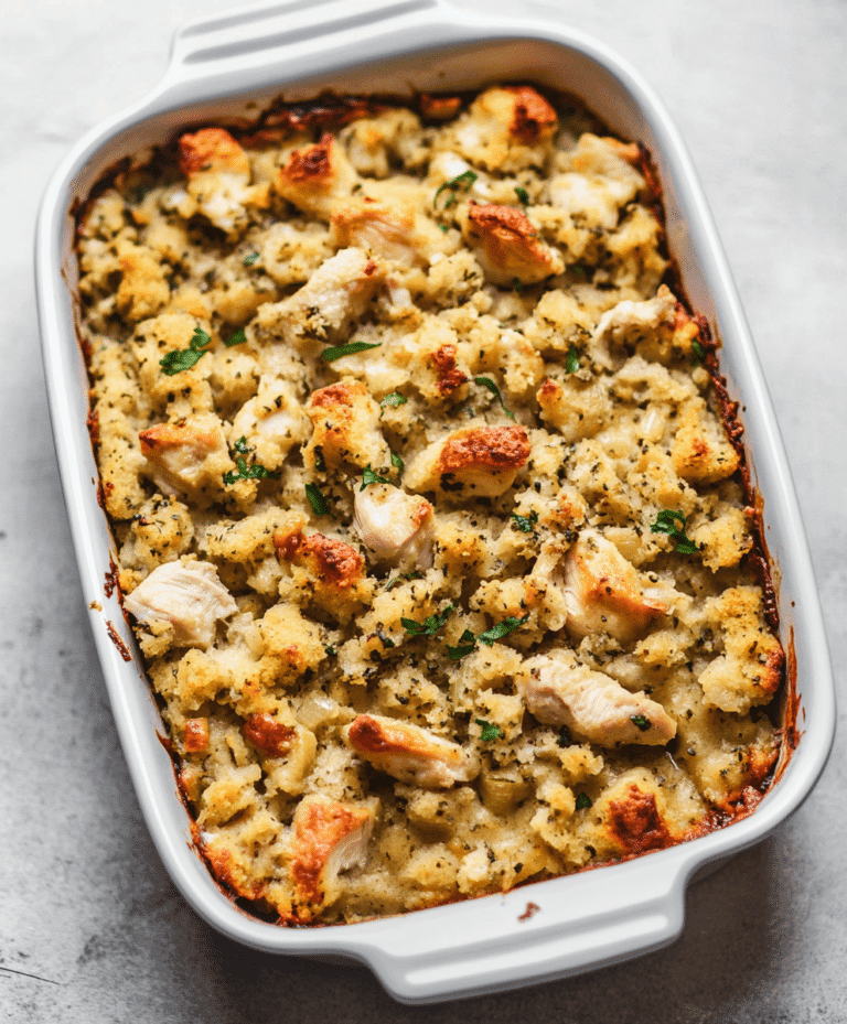 Chicken & Stuffing Bake Recipe - avarecipes.com