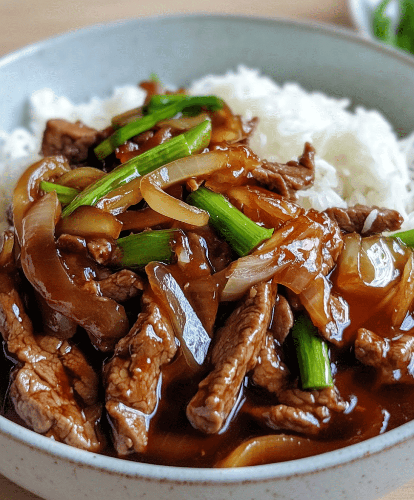 Chinese Beef And Onion Stir-fry Recipe - avarecipes.com