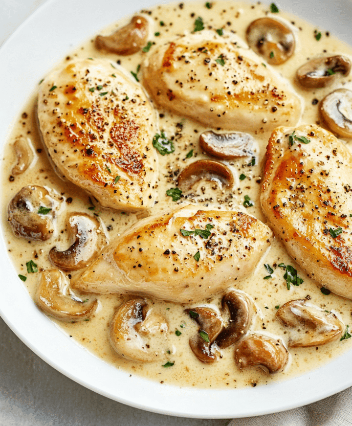 Creamy Chicken Diane Recipe - avarecipes.com
