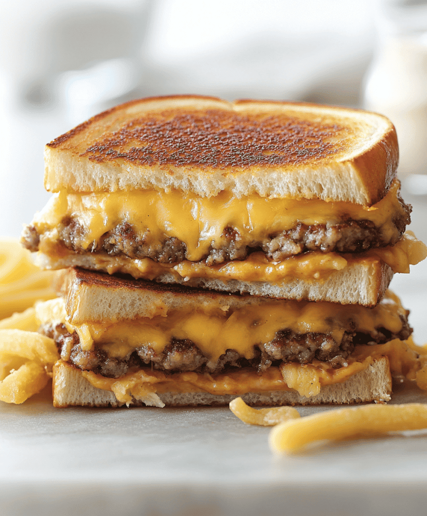 Grilled Cheese Patty Melts Recipe - avarecipes.com