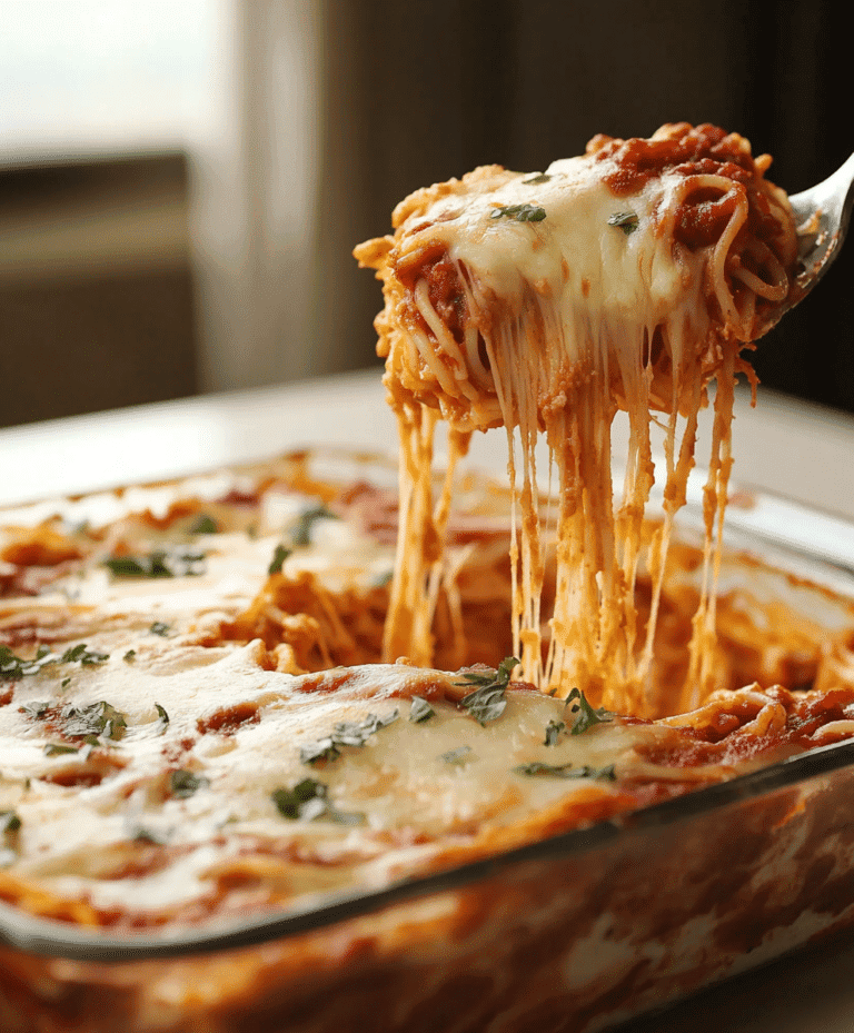 Southern Baked Spaghetti Casserole Recipe - avarecipes.com