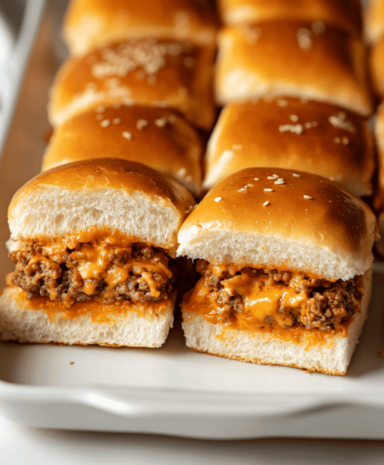 Cheeseburger Sliders With Hawaiian Rolls Recipe - avarecipes.com