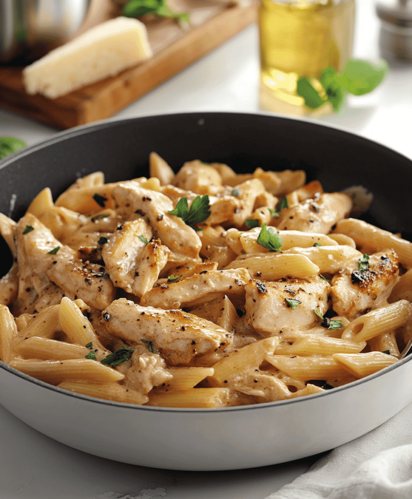 Chicken Marsala Pasta Recipe - avarecipes.com
