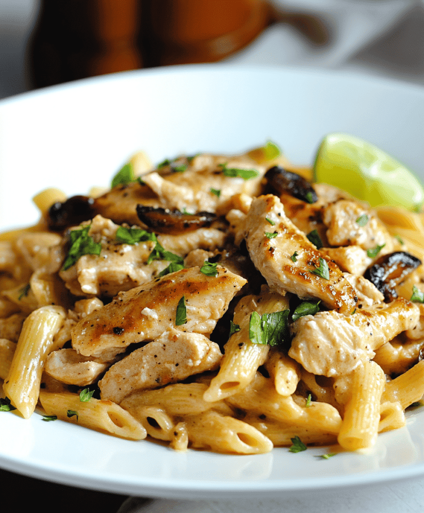 Chicken Marsala Pasta Recipe - avarecipes.com