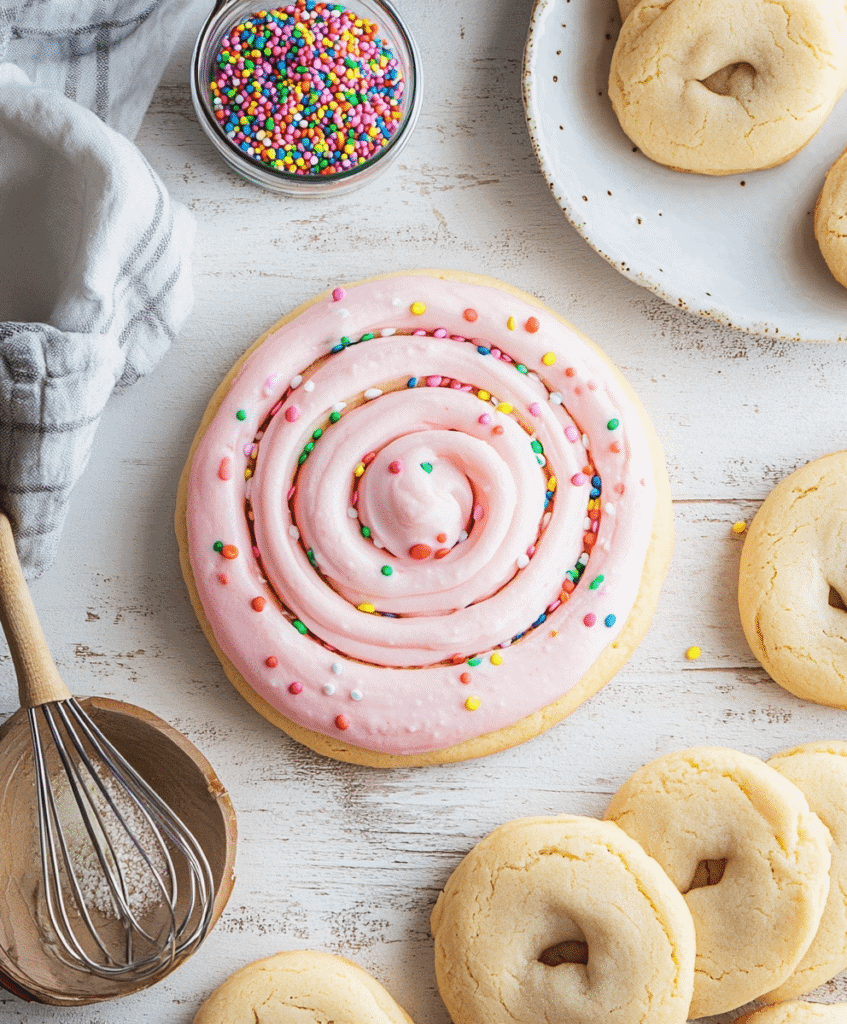 Crumbl Confetti Cookies Recipe - avarecipes.com