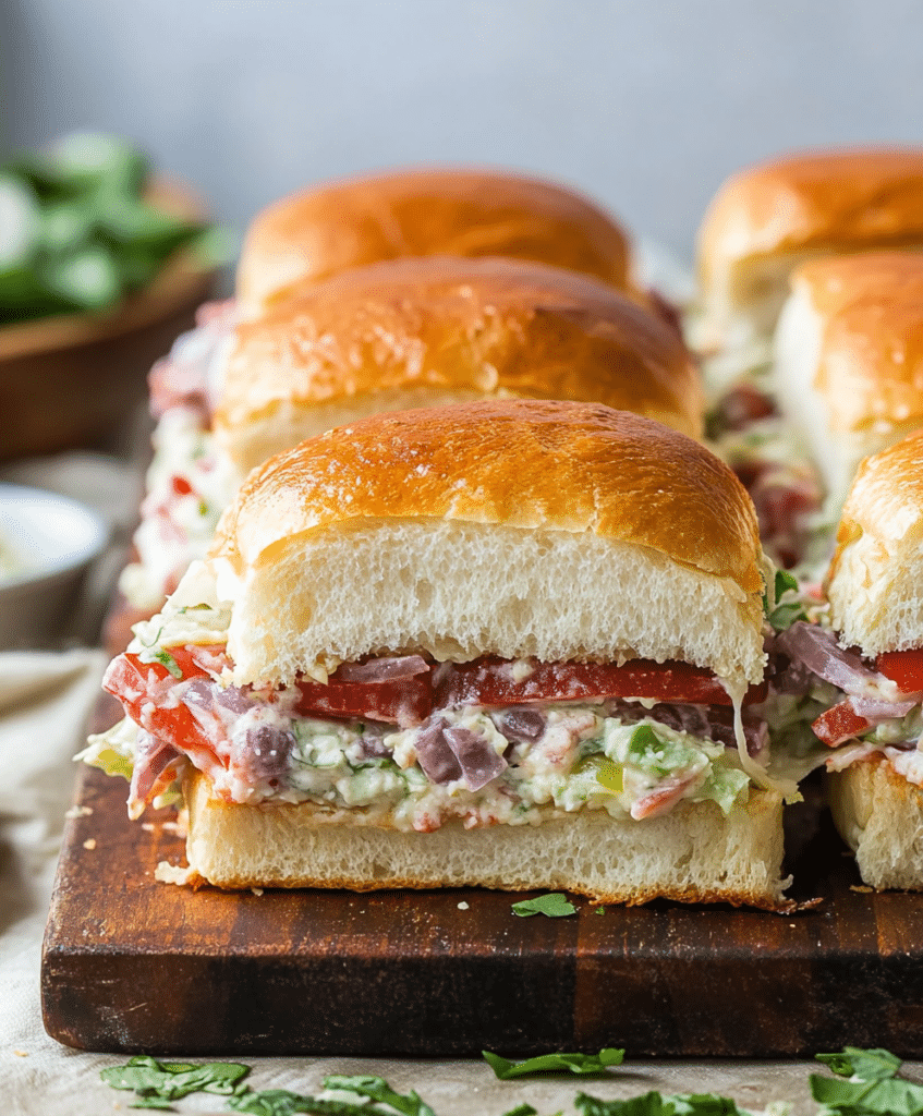 Italian Sliders Recipe - avarecipes.com