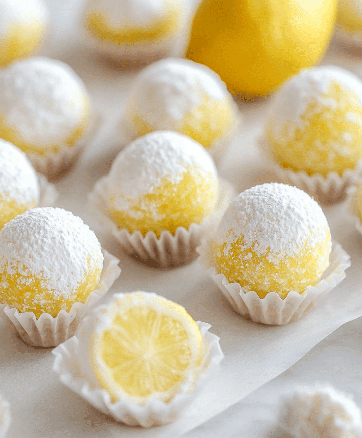 Lemon Truffles Recipe - avarecipes.com