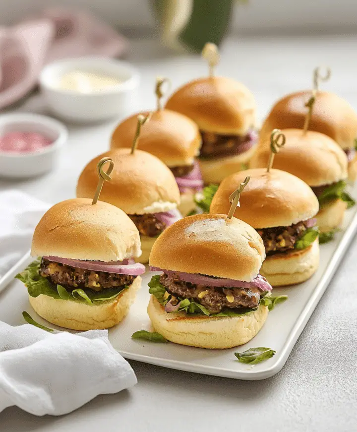 Mini Sliders Recipe - avarecipes.com