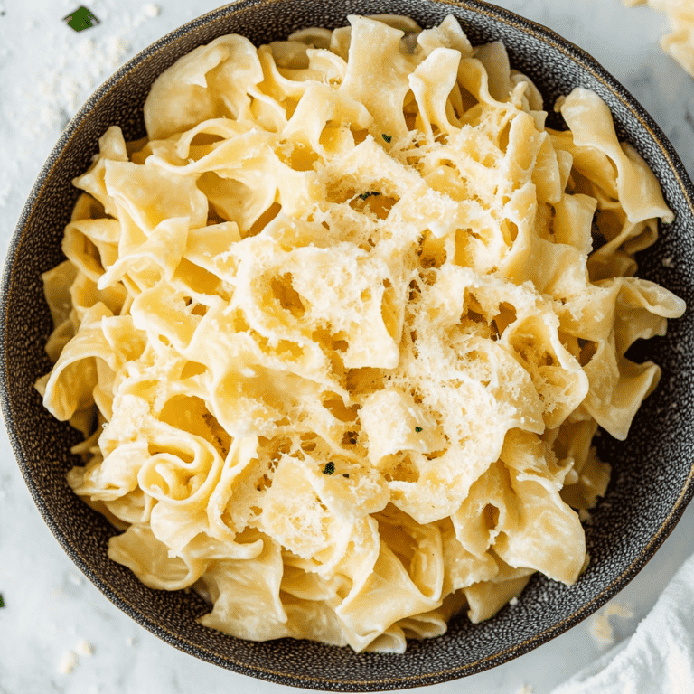 Quick And Easy Garlic Butter Noodles Recipe - avarecipes.com