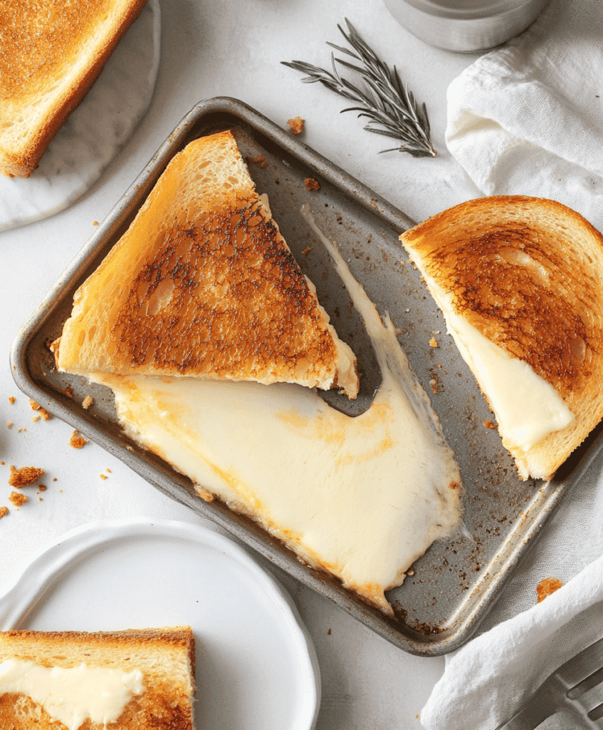 Sheet Pan Oven Grilled Cheese Recipe - avarecipes.com