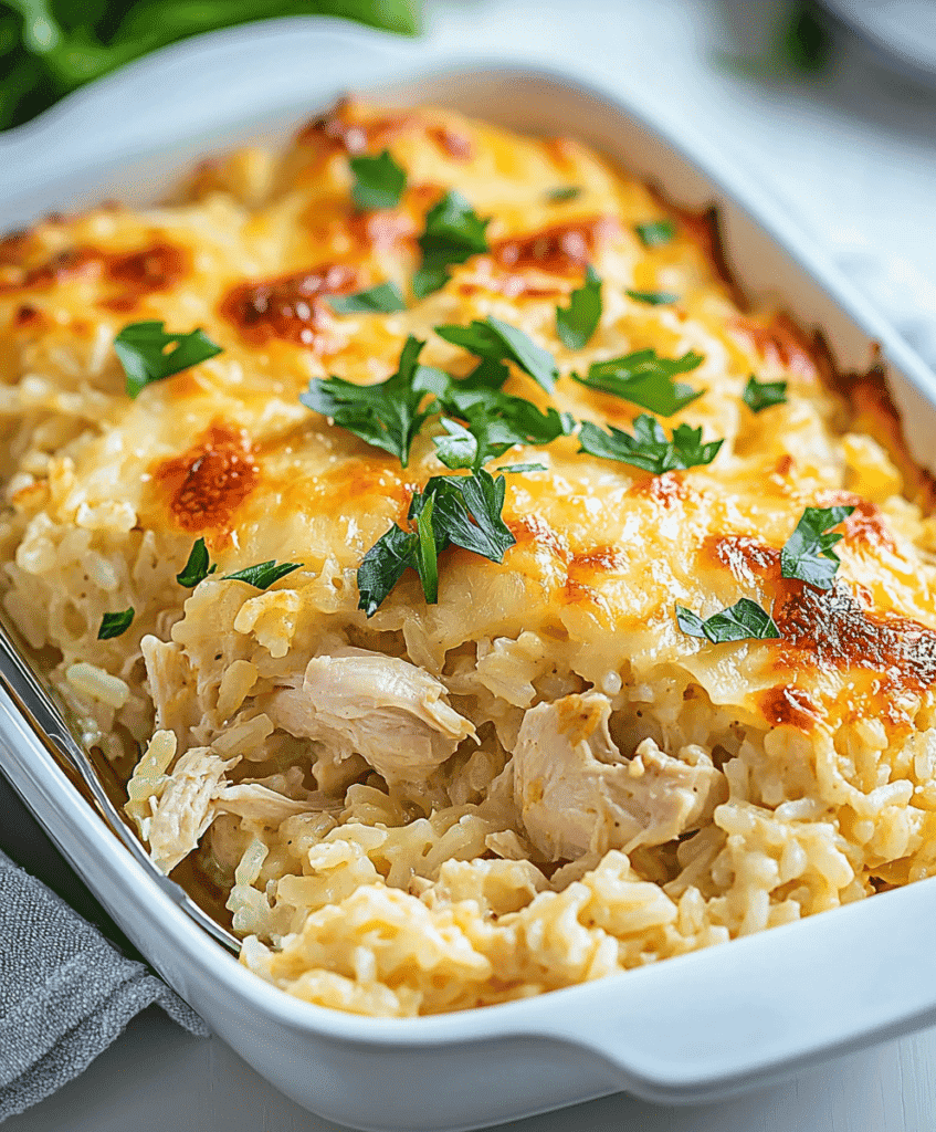 Angel Chicken And Rice Casserole Recipe - avarecipes.com