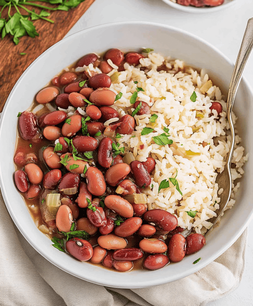Louisiana Red Beans And Rice Recipe - avarecipes.com