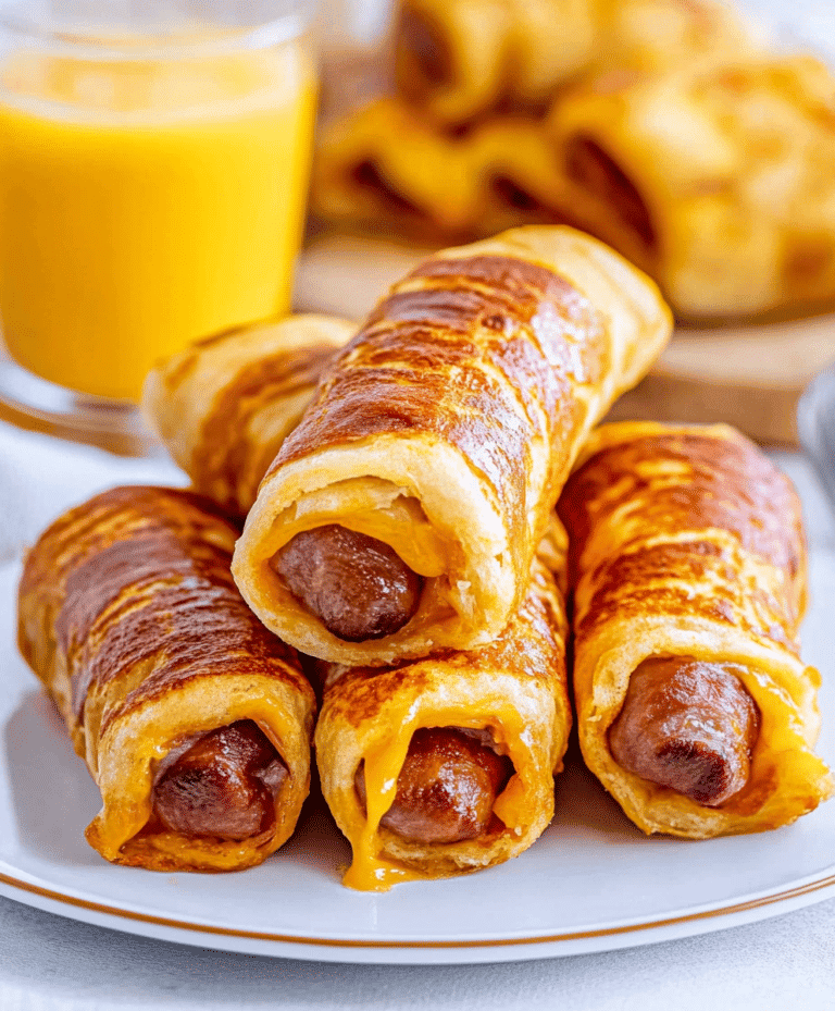 Breakfast Pigs In A Blanket Recipe - avarecipes.com