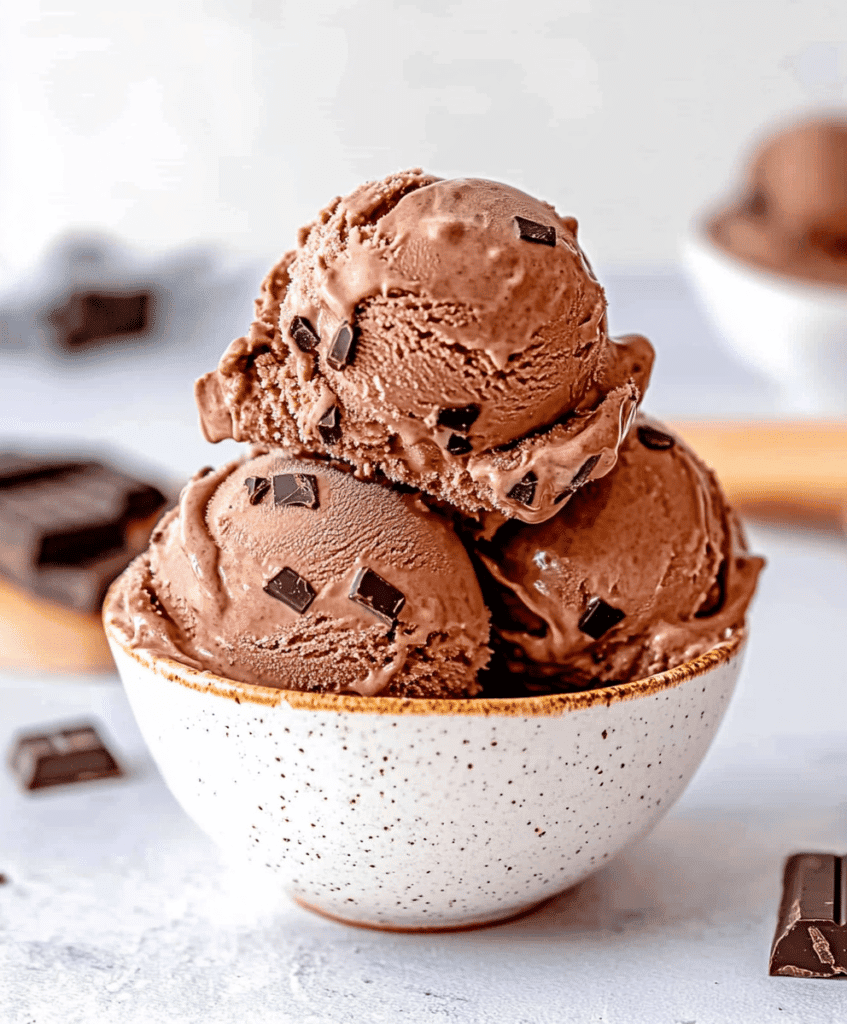 Double Chocolate Ice Cream Recipe - avarecipes.com