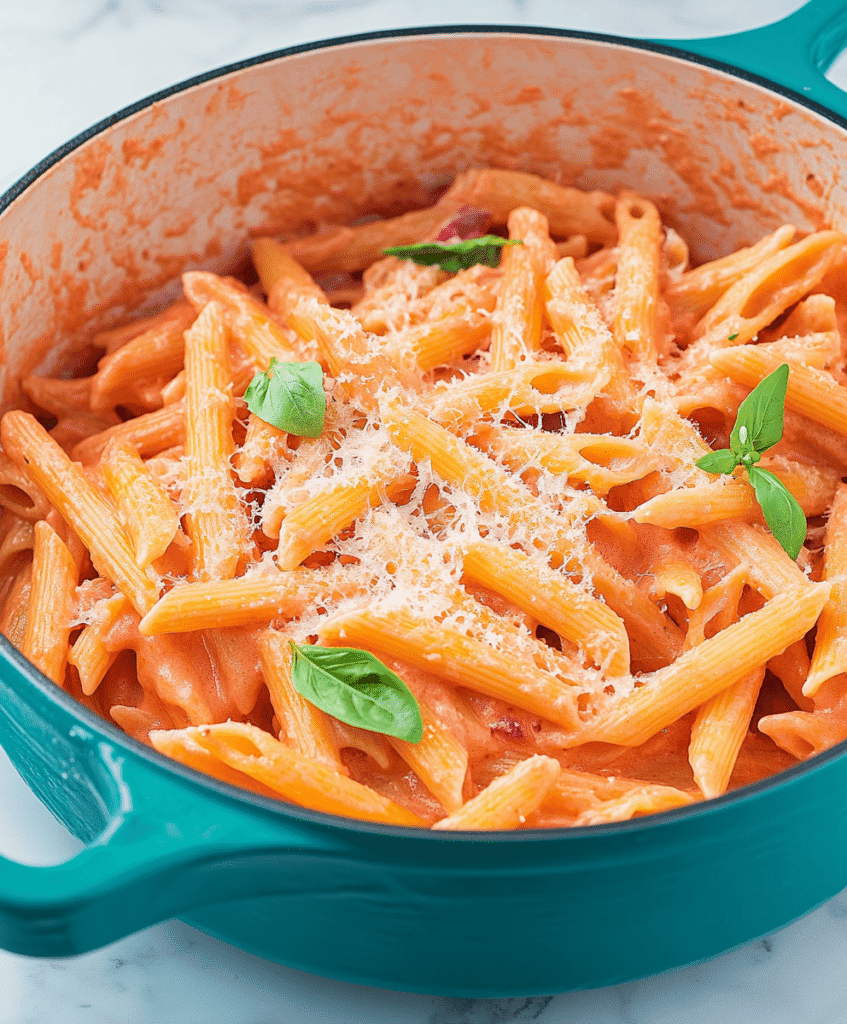 Italian Pink Sauce – Rose Pasta Recipe - avarecipes.com