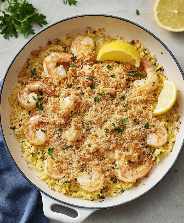 Baked Shrimp Scampi With Bread Crumbs Recipe - avarecipes.com
