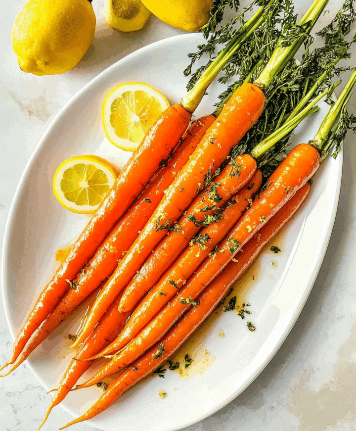 Lemon-glazed Carrots Recipe - avarecipes.com