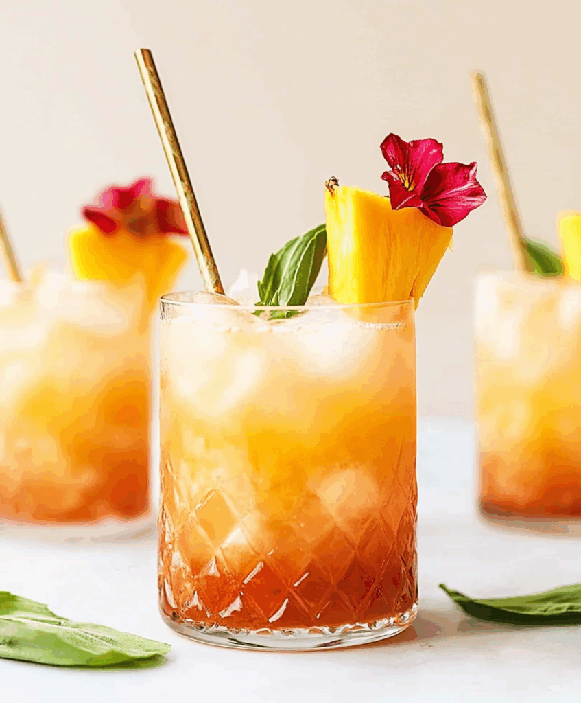 A Pineapple Mango Rum Punch Recipe - avarecipes.com