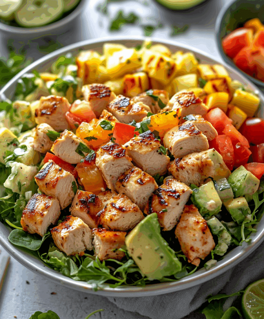 Hawaiian Chicken Salad Recipe - avarecipes.com