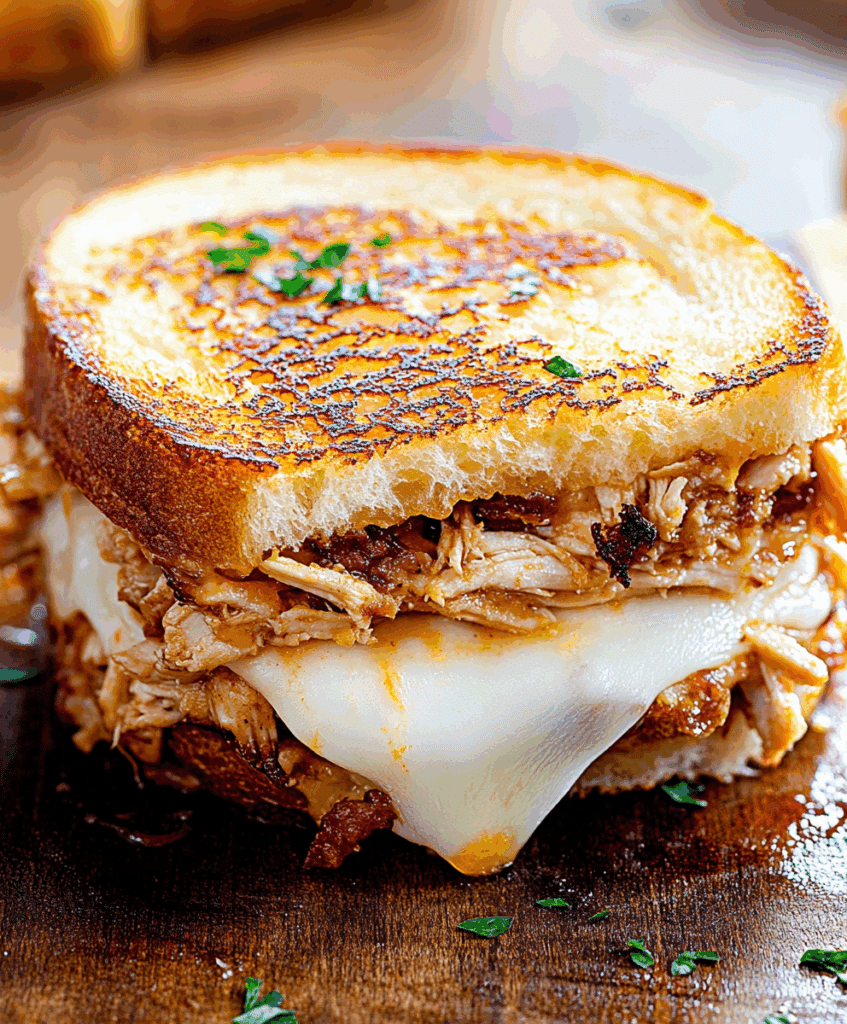 Bbq Chicken Grilled Cheese Recipe - avarecipes.com