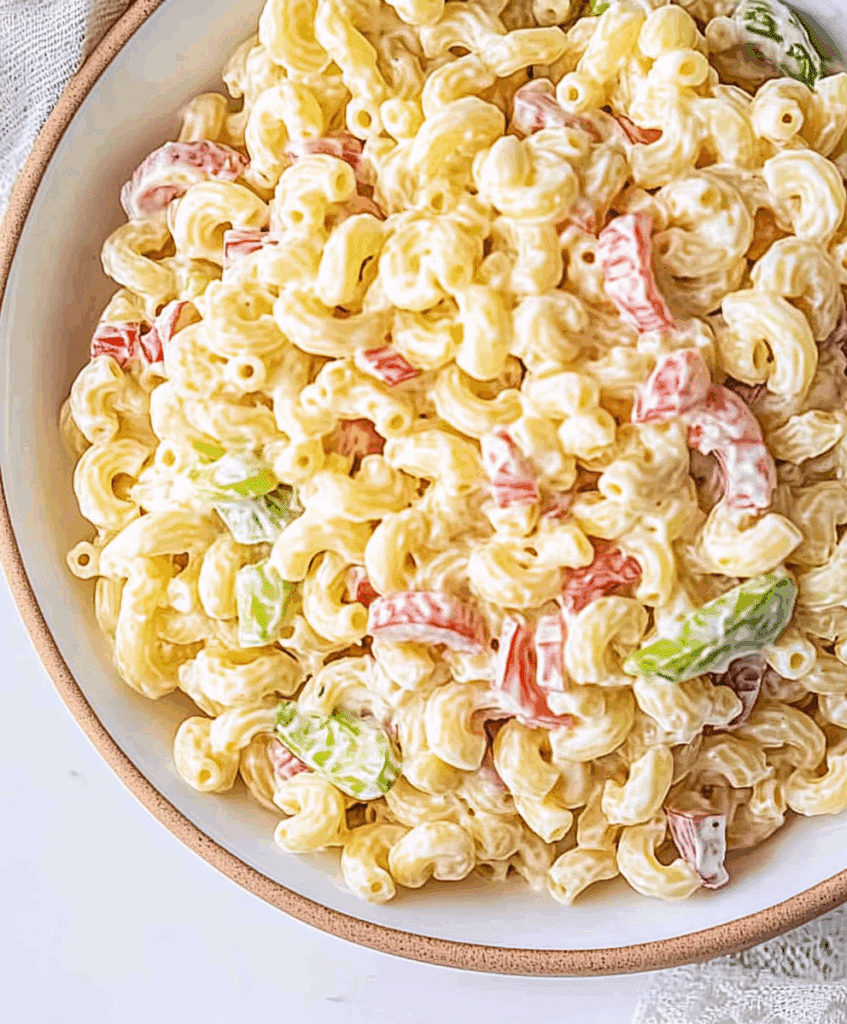 Classic Macaroni Salad Recipe - avarecipes.com