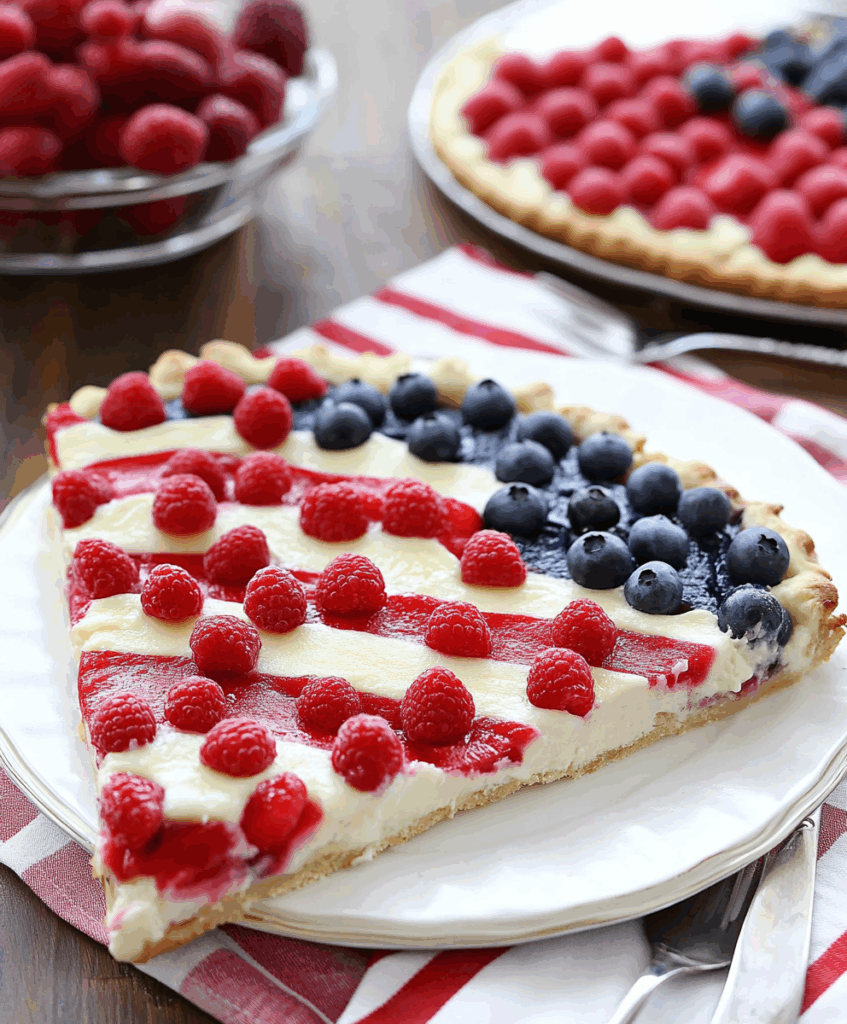 Easy American Flag Fruit Pizza Recipe - avarecipes.com